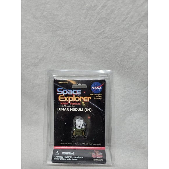 Action Products | Toys | Space Explorer Nasa Lunar Module Apollo 1 Moon ...